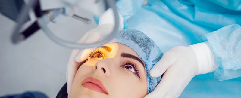 Sutureless Cataract Surgery in Yelahanka